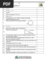 Arithmetic Mental Maths Year 6 Answers | PDF | Area