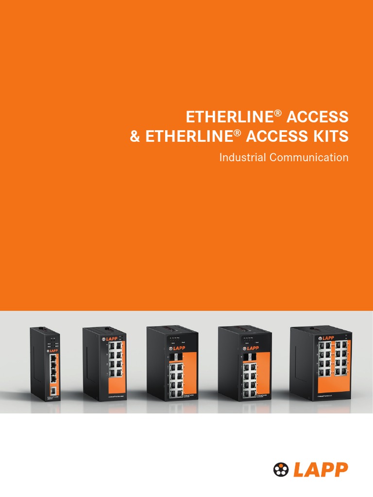 Etherline Access & Etherline Access Kits: Industrial Communication | PDF | Computer Networking ...