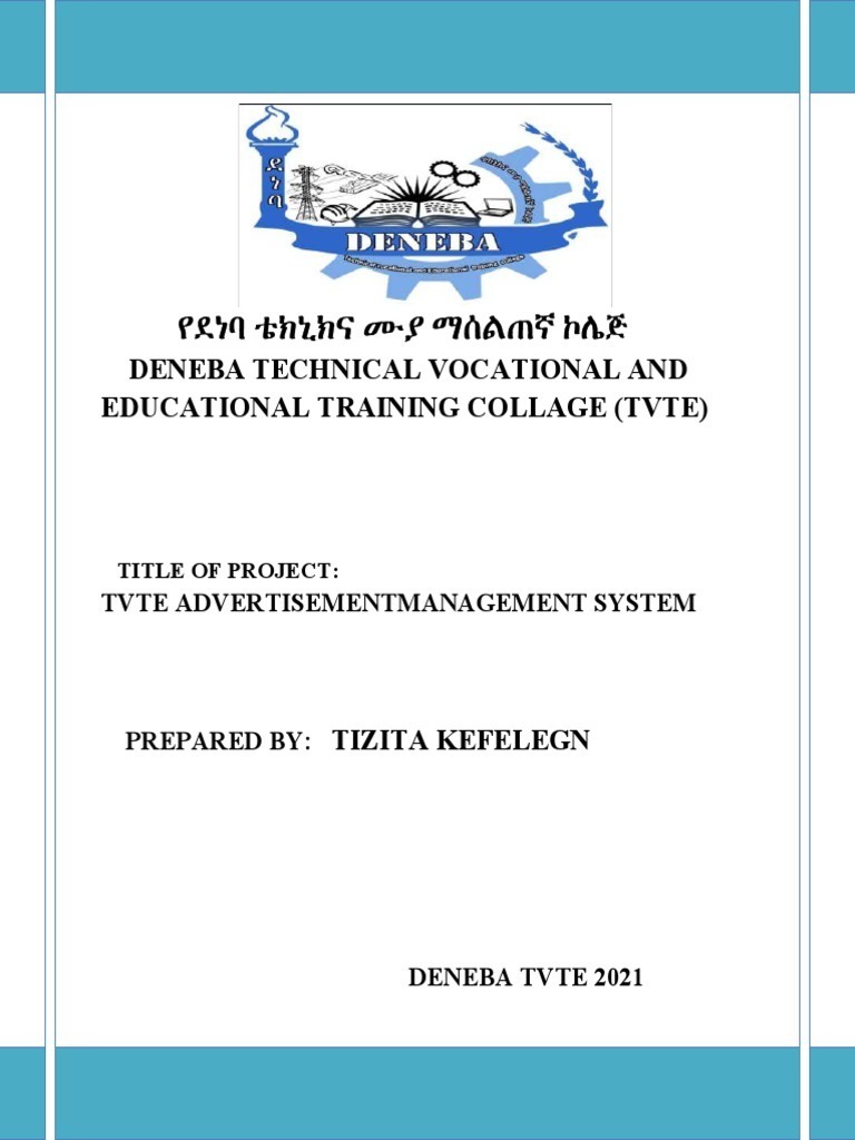 Advertising Management System Project Report | PDF | Software ...