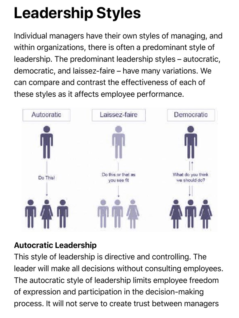 2.3 Leadership Styles - International Business Management Institute ...