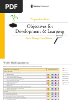 TSG Objectives Sheet 2021 | PDF | Conversation | Concept