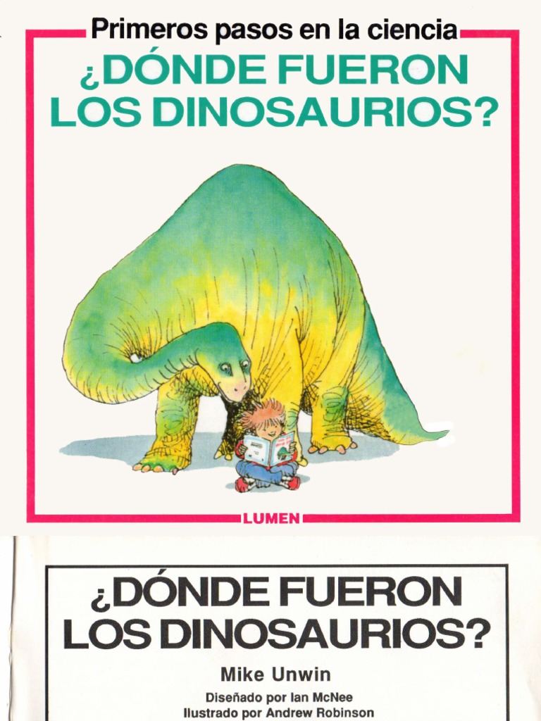 Libro Infantil ¿Dónde Se Fueron Los Dinosaurios? | PDF