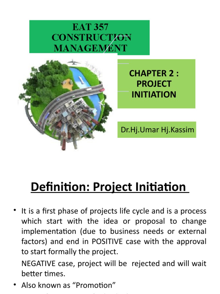 Chapter 2 Project Initiation | PDF | Project Management | Specification ...