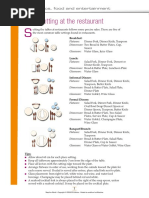 Banquet SOP: Setup & Procedures Guide | PDF | Tableware | Buffet