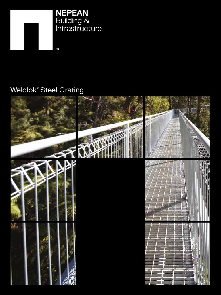 Weldlok Steel Grating | PDF | Galvanization | Steel