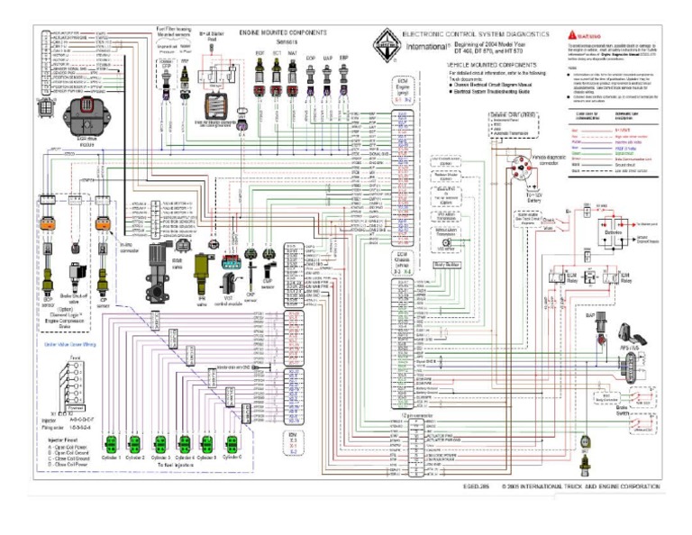 Diagrama Electrico Navistar Vt365 Manual De Diagramas Del Si