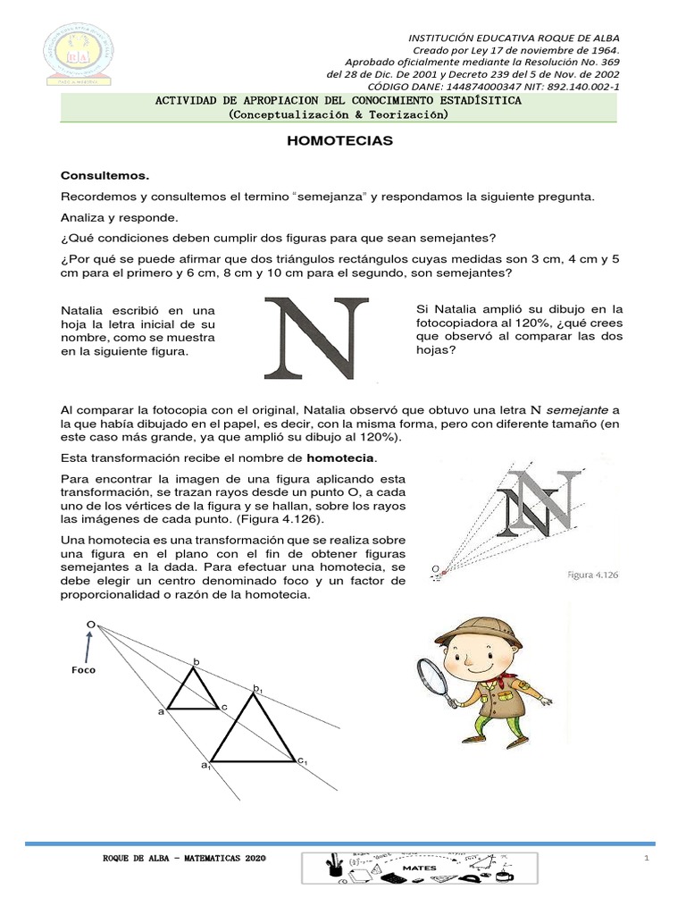 4TA G-D-A Geometría 7° 2020 | PDF | Triángulo | Espacio