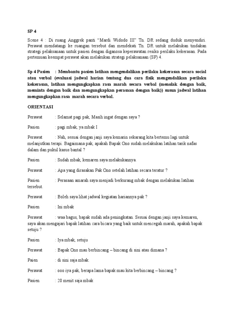 SP 4 RPK | PDF | Pengembangan Diri | Gaya Hidup