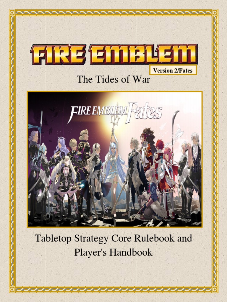 Fire Emblem The Tides of War V2fates | PDF | Role Playing Games | Leisure