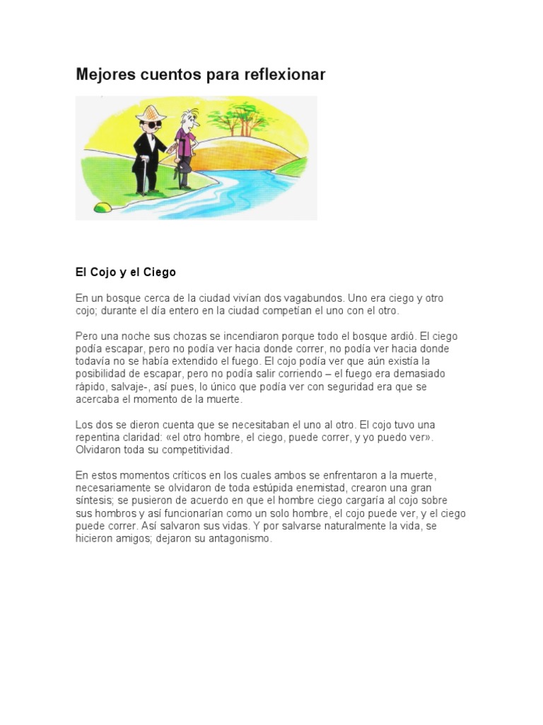Cuentos para Reflexionar 1 | PDF
