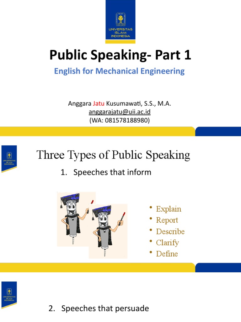 Public Speaking - Part 1 | PDF | Women's Rights | Discrimination & Race ...