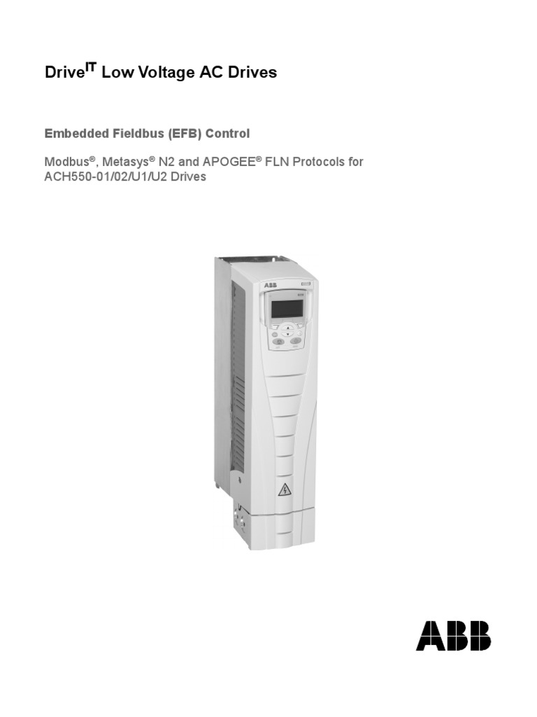 Abb Vsd en Ach550 Efb d | Computer Engineering | Electronics