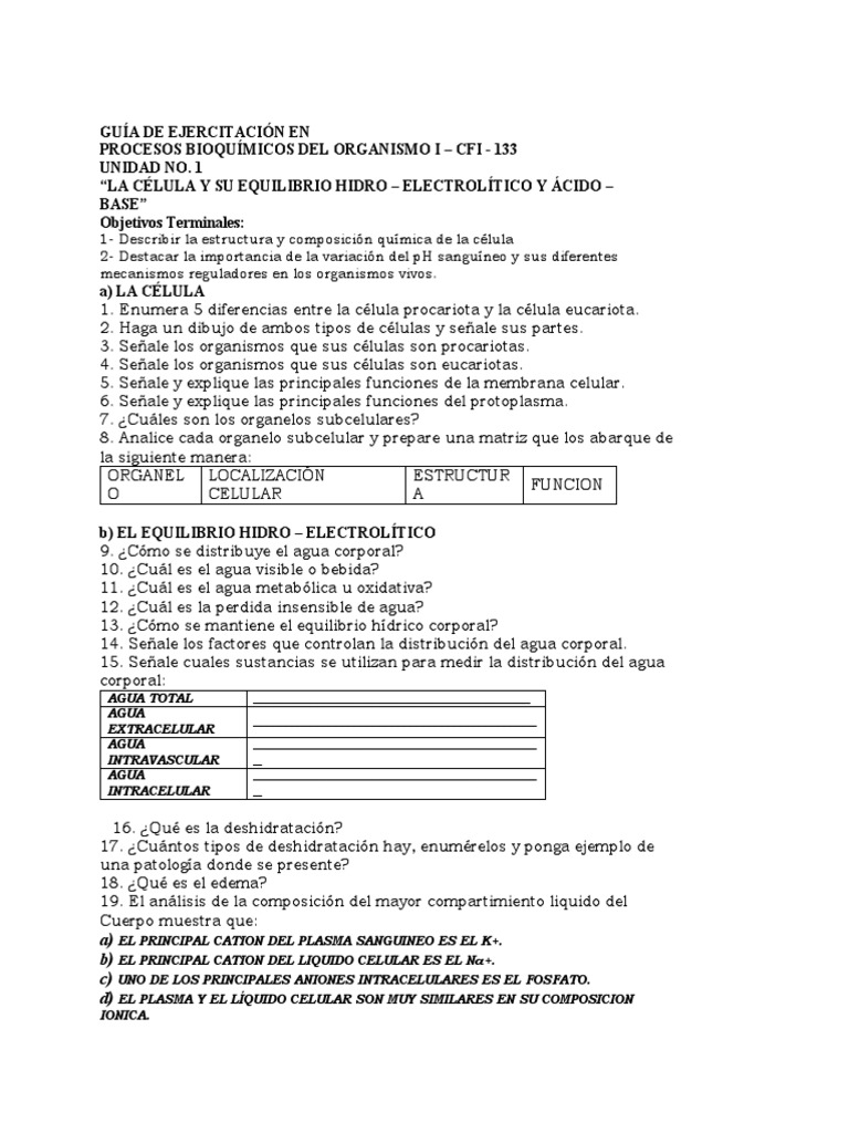 Guia PBOI | PDF | Solución tampón | Ácido
