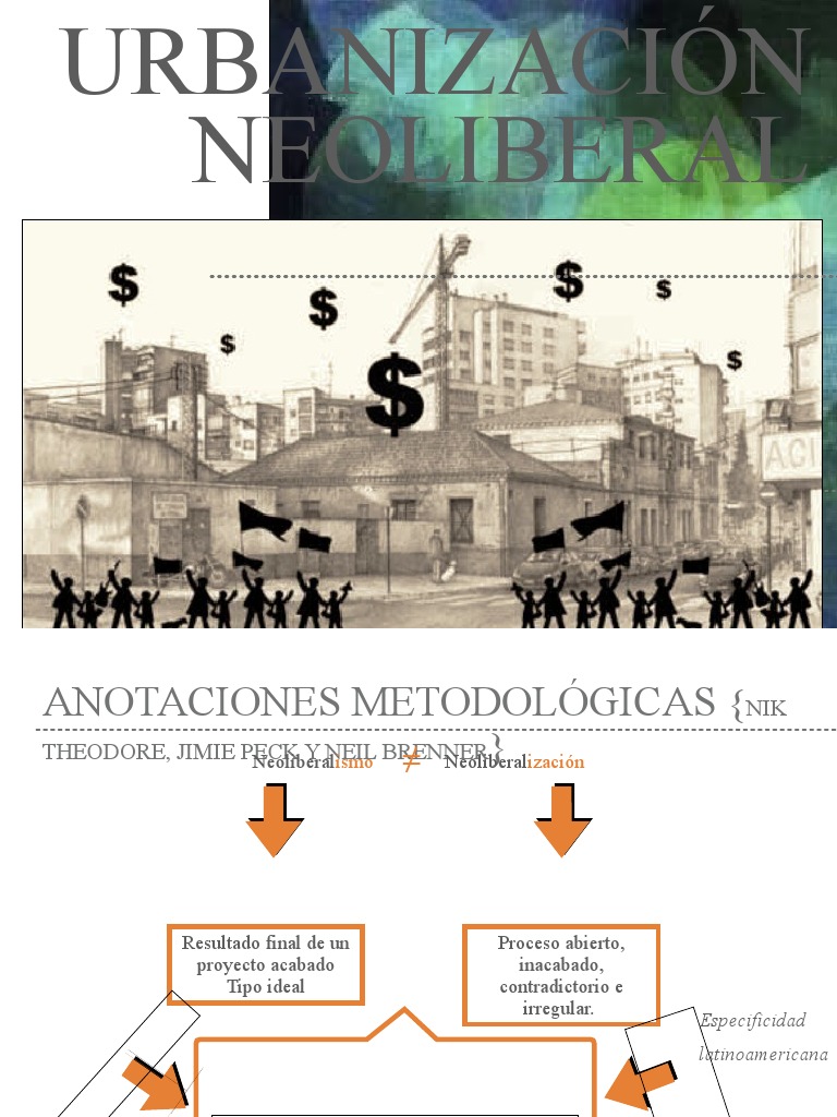 Urbanización Neoliberal | PDF | Neoliberalismo | Ciencias económicas