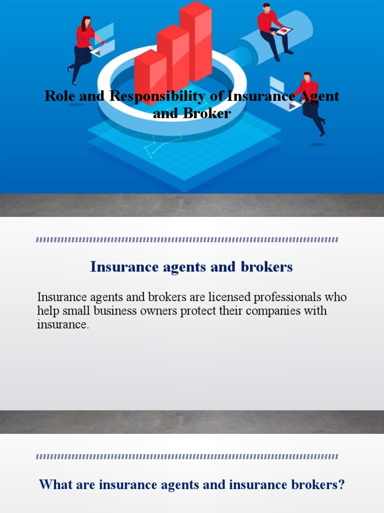 Role and Responsibility of Insurance Agent and Broker | PDF | Insurance ...