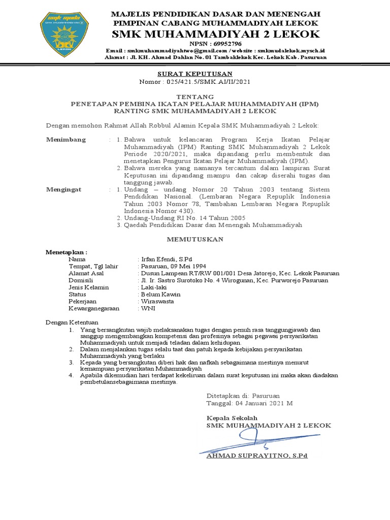 SK Pembina Ipm | PDF