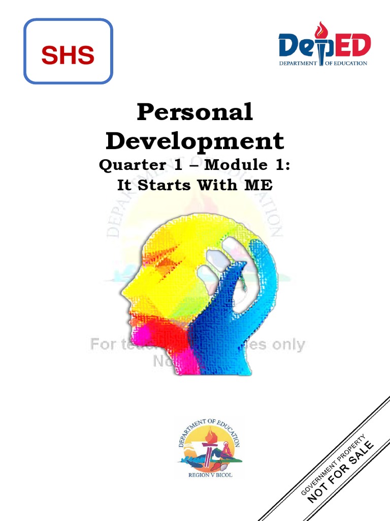 Personal Development Q1 M1 | PDF | Self | Self Concept