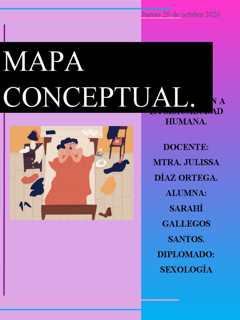 Mapa Conceptual | PDF | Sexología | La sexualidad humana