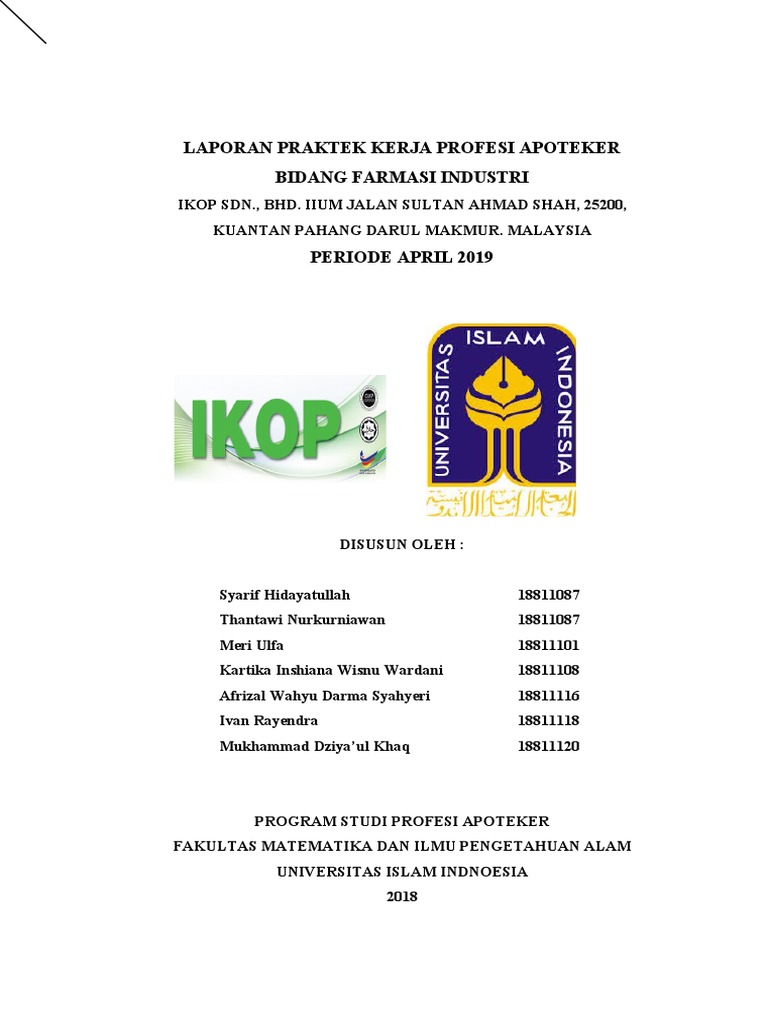 IKOP Laporan | PDF