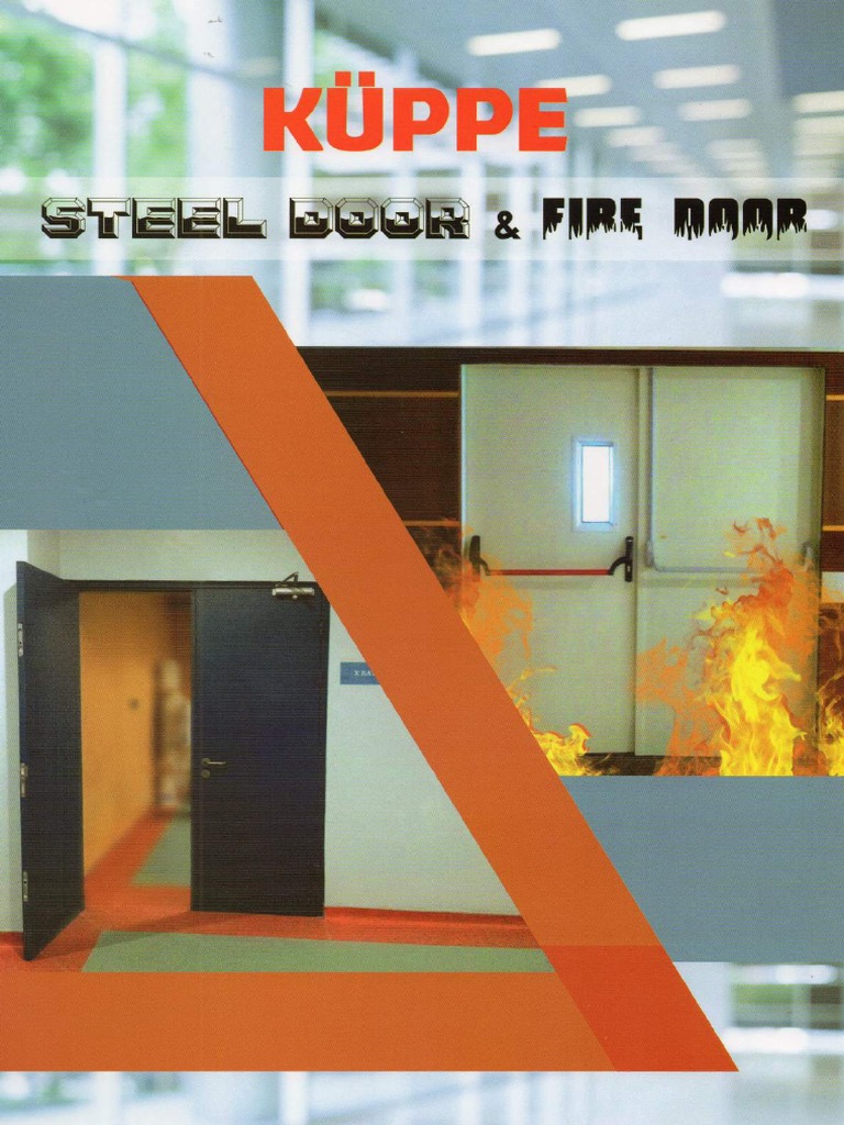 Brosur Fire Door KUPPE - Sukie-Compressed | PDF