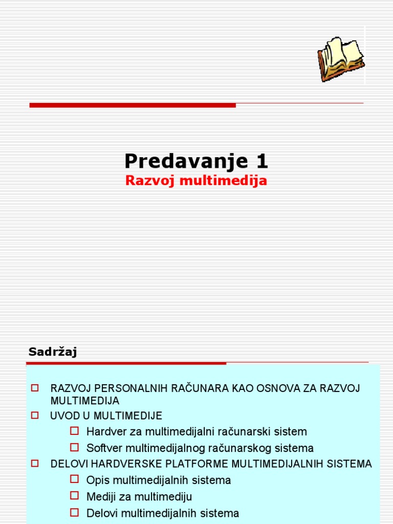 Razvoj Multimedije | PDF