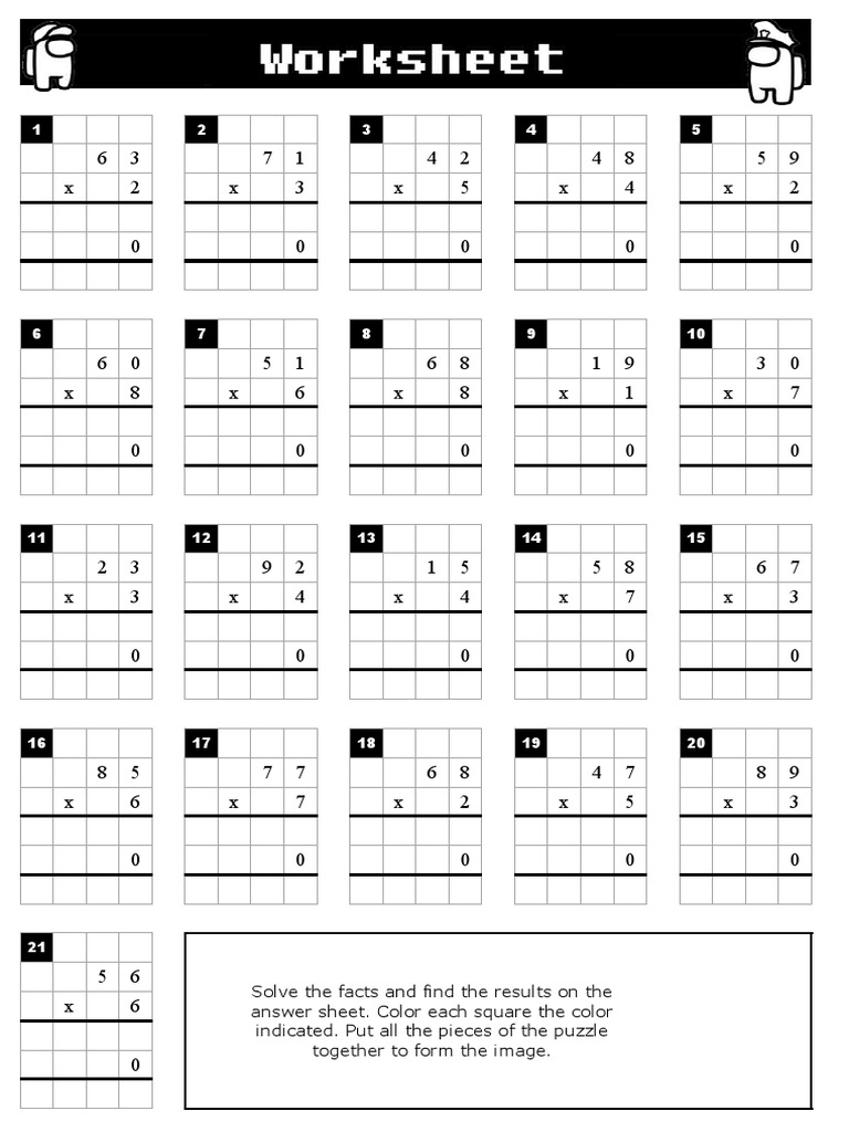 Among Us Puzzle Normal | PDF | Brown | Image Processing