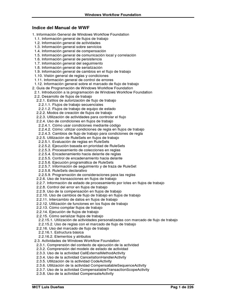 2017 12 07 Msdn Windows Workflow Foundation Pdf Net Framework Flujo De Trabajo