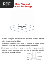 AISC Design Guide 01 - Base Plate and Anchor Rod Design | PDF
