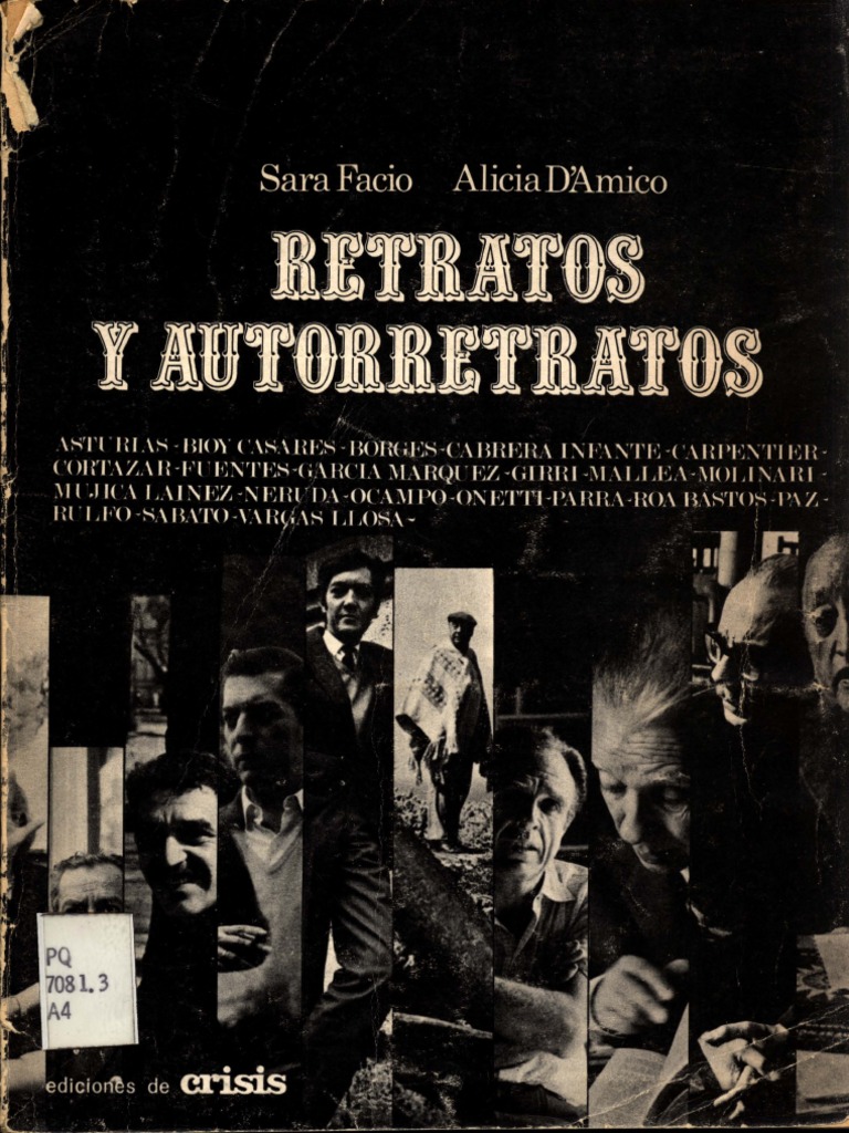 Retratos y Autorretratos Escritores de América Latina by Sara Facio ...