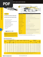 Cable Gland Size Selection Chart | PDF | Equipment | Building Engineering