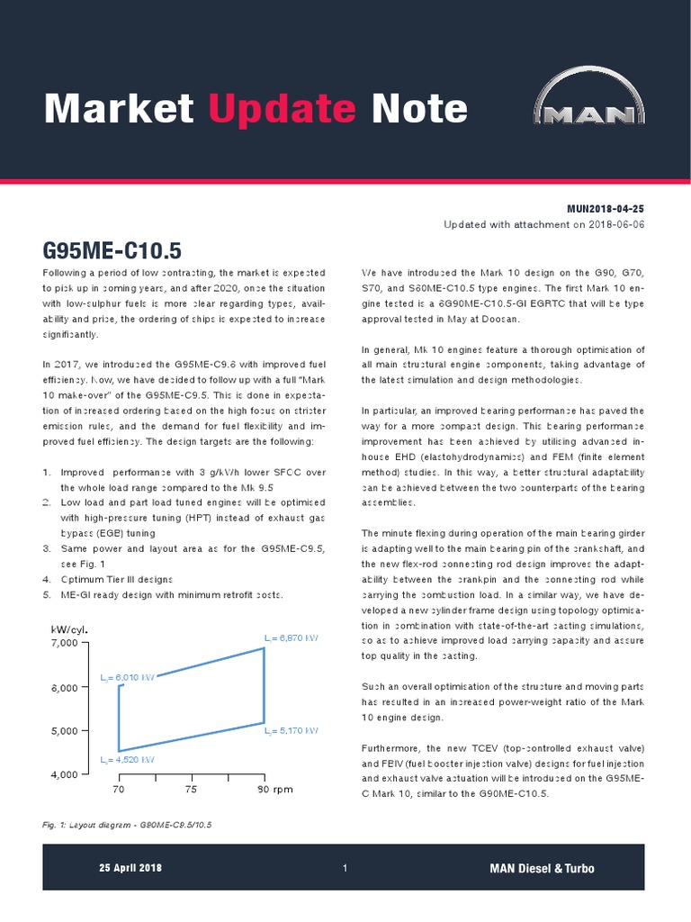 G95me c10 5 | PDF | Diesel Engine | Engines