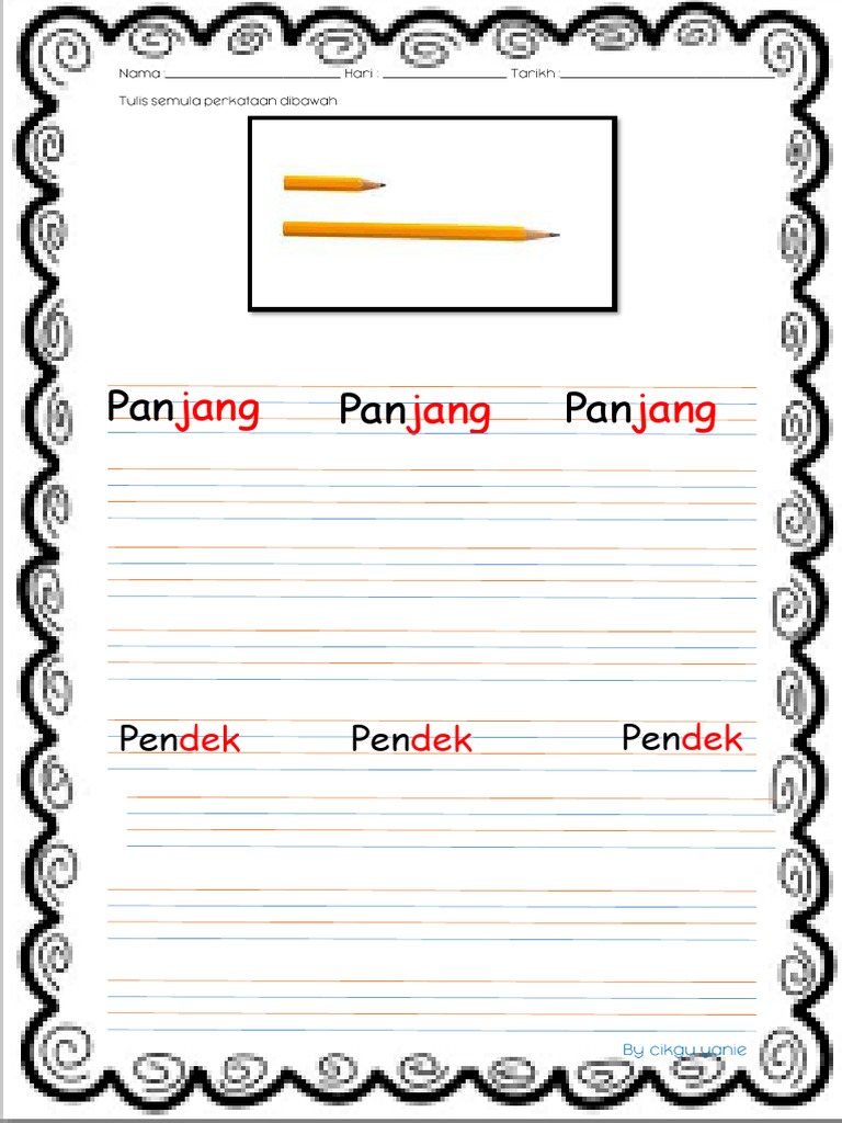 Lembaran Kerja Mate (Kenal Objek) | PDF