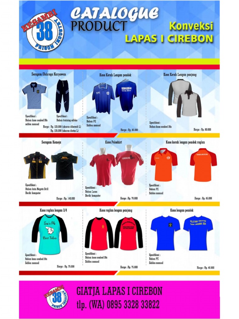 KATALOG Konveksi | PDF