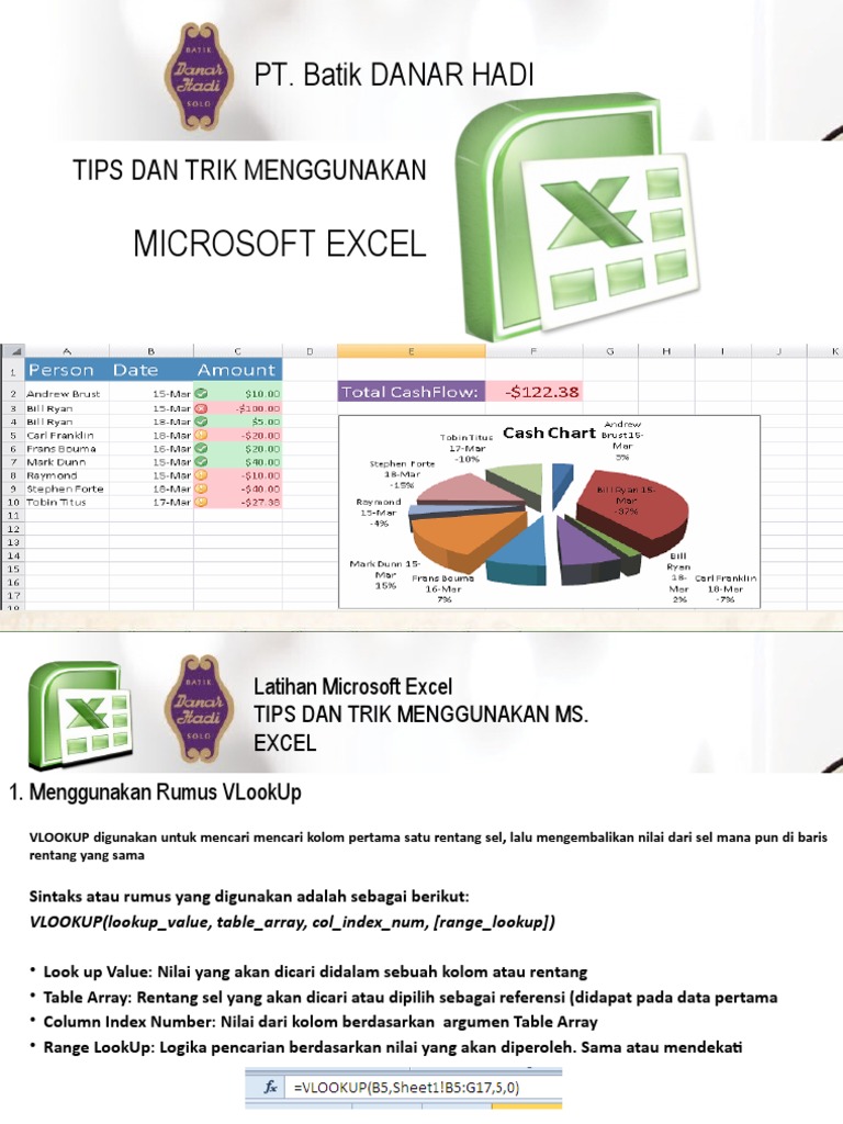 Modul Latihan Excel | PDF