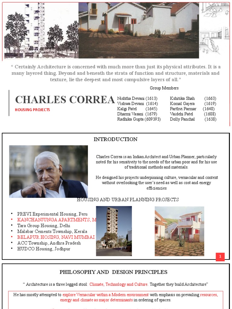 Tara Apartments Charles Correa