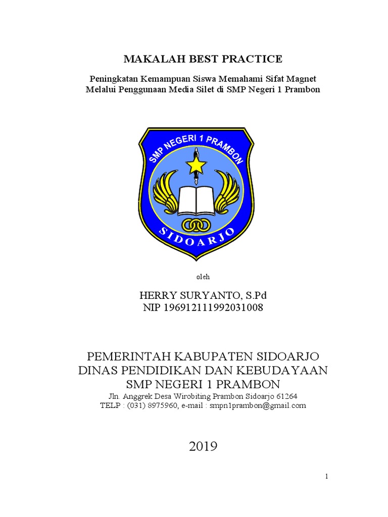 Best Praktice Media Silet | PDF | Ilmu Sosial | Kesehatan Holistik