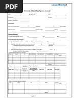 LTA Claim Form | PDF
