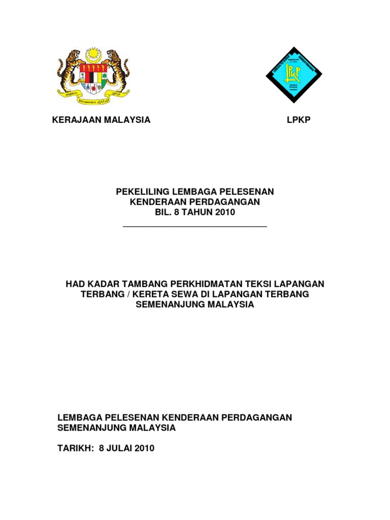 Pekliling LPKP Bil. 8 - 2010 | PDF