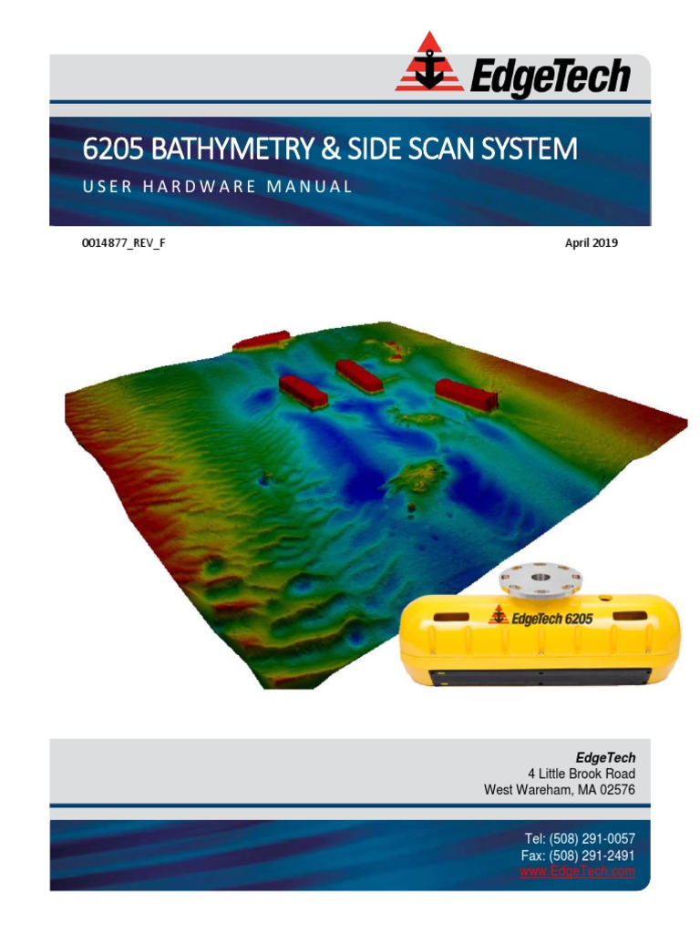 6205 Bathymetry & Side Scan System: User Hardware Manual | PDF | Sonar ...