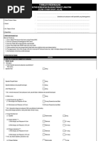 Checklist Syarat Perizinan Klinik Di Oss | PDF