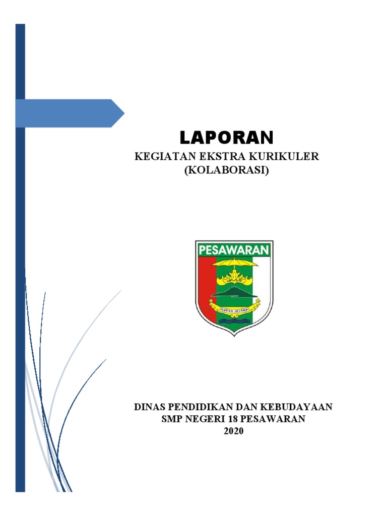 Laporan Kegiatan Partisipasi Kolaborasi Siswa Dalam Kegiatan Ekstrakurikuler | PDF