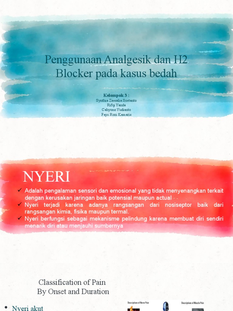 Analgesik dan H2 Blocker pada Bedah | PDF