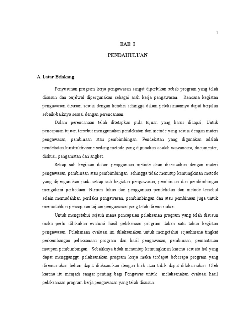 Laporan Hasil Evaluasi Program | PDF