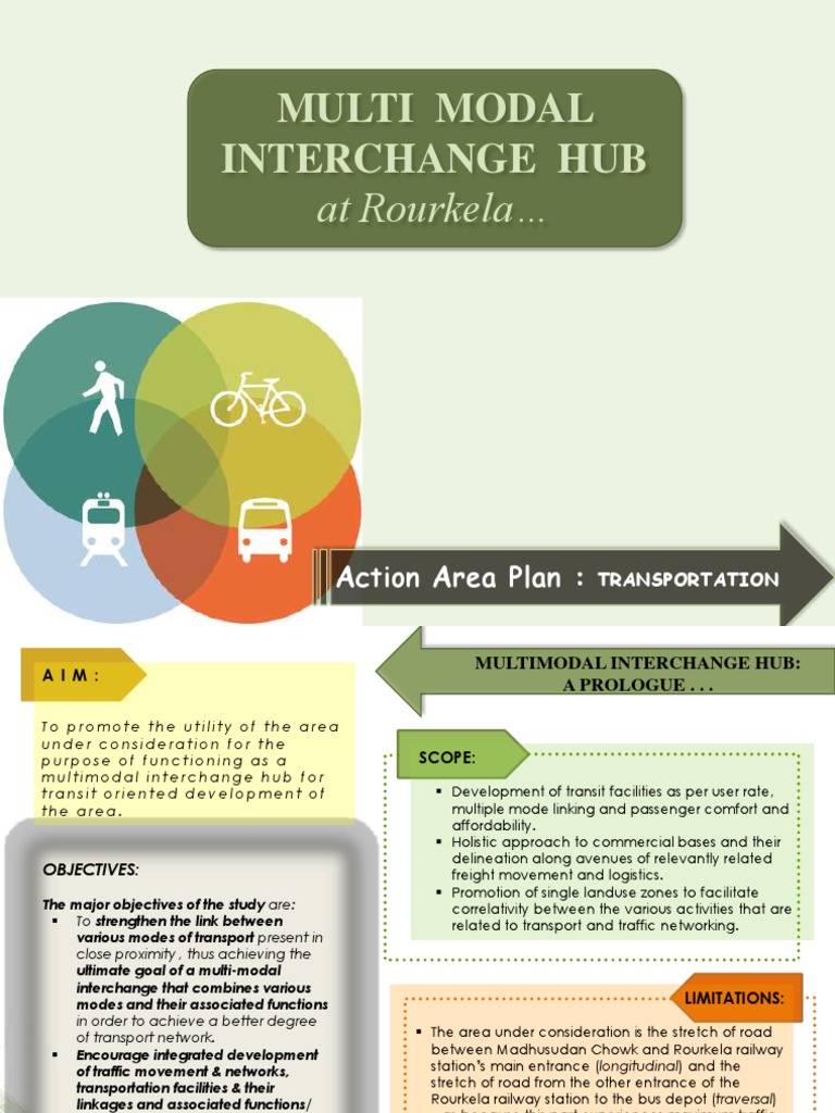 Multi Modal Interchange Hub: at Rourkela | PDF | Train Station | Public ...
