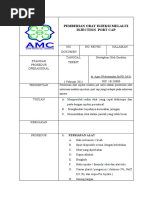SOP Pemasangan Infus Lengkap Sesuai Standar Akreditasi | PDF