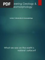 Geomorphology Nature and Scope | PDF | Geomorphology | System