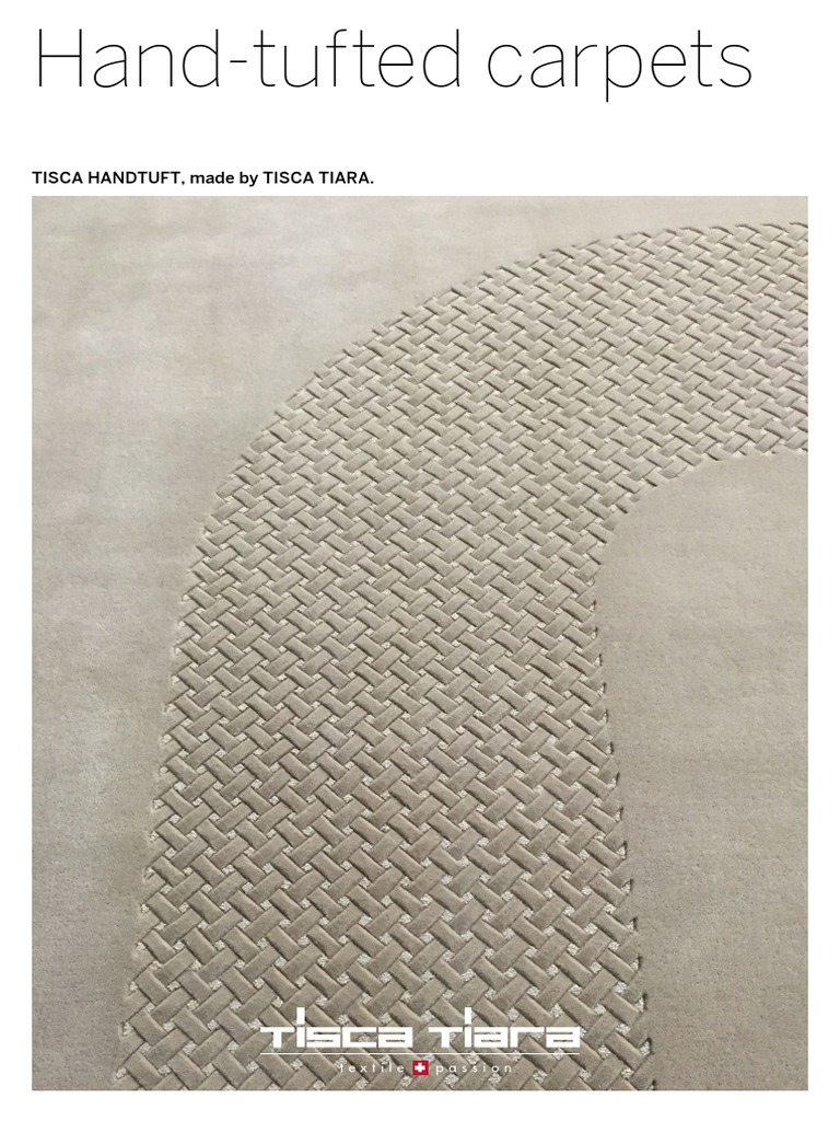 Tisca Handtuft, Made by Tisca Tiara.: Textile Passion | PDF