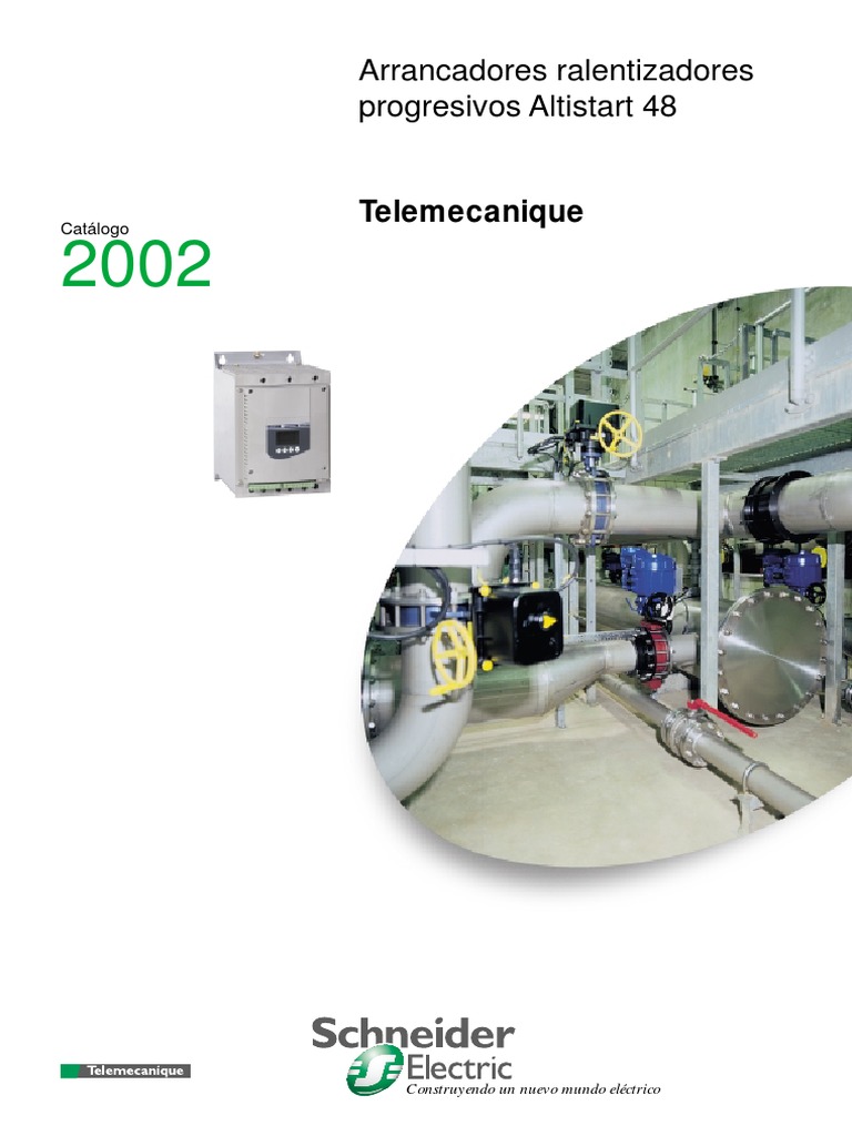 Catalogo Español ATS48 | PDF | Relé | Corriente eléctrica