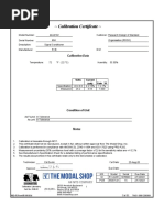 Calibration Certificate of Vernier Calipers PG 1pdf PDF | PDF ...
