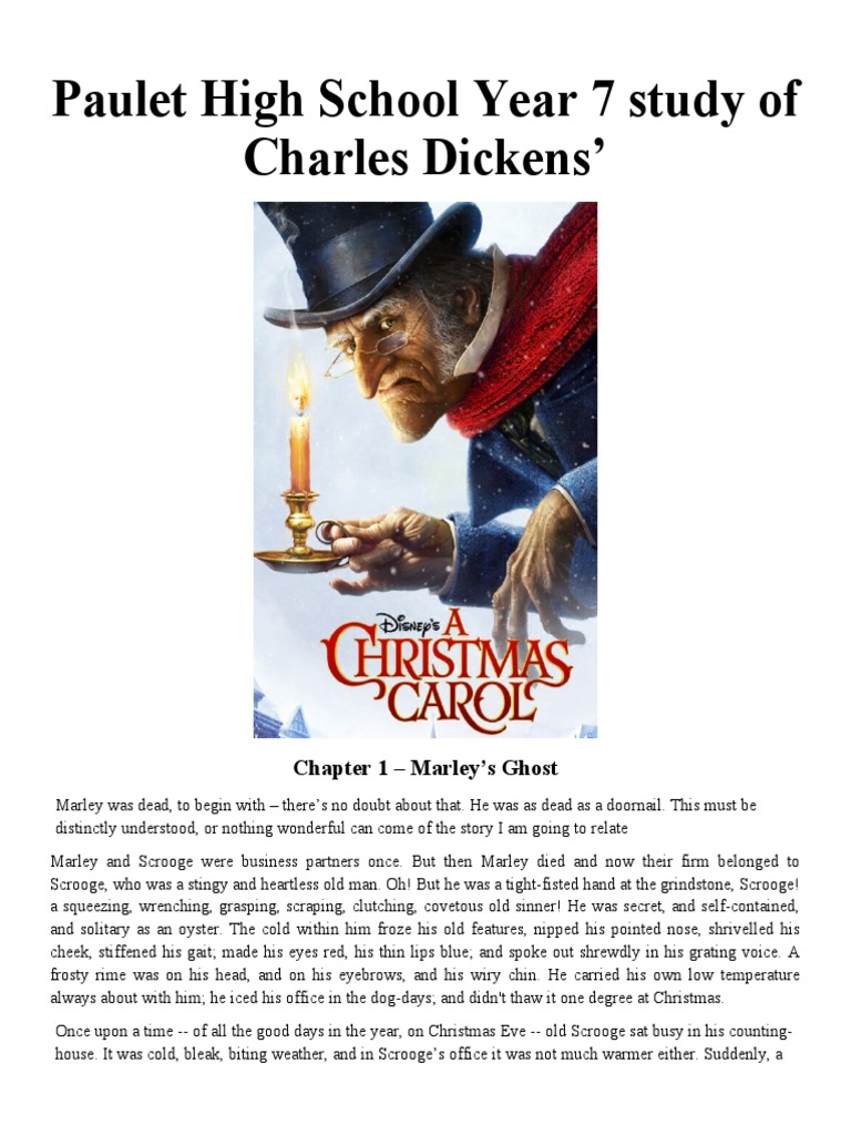 A Christmas Carol Abridged | PDF | Tiny Tim (A Christmas Carol) | Christmas